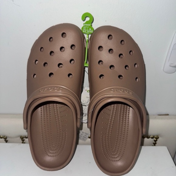 CROCS | Shoes | Crocs Classic Tan Clogs | Poshmark